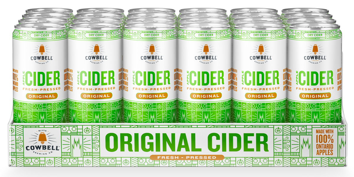 473ML Original Apple Cider x 24 – Cowbell Brewing Co.