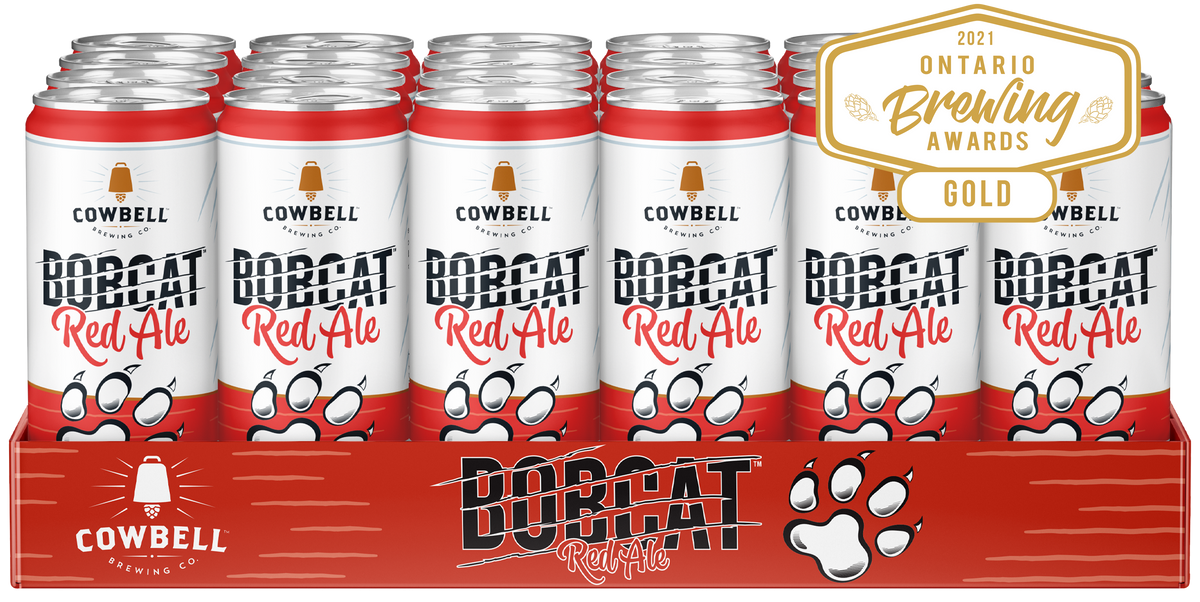 Doc Perdue's Bobcat West Coast Red Ale | Cowbell Brewing Co.
